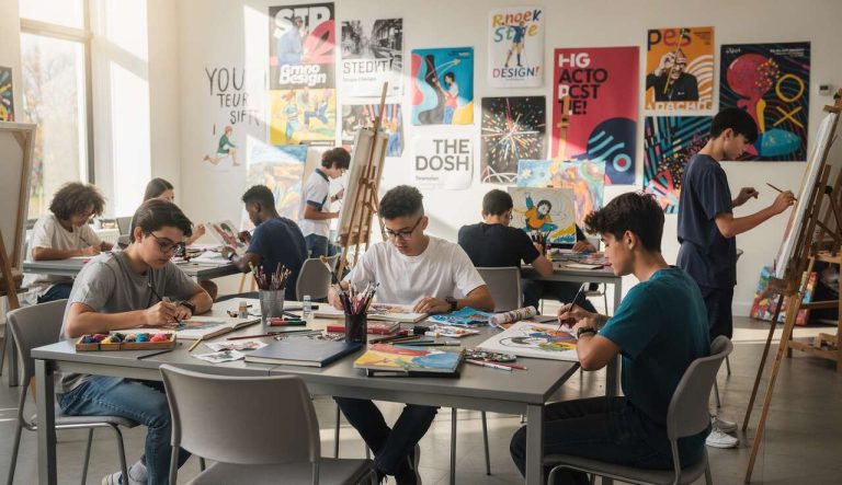Réussir en STD2A : astuces pour exceller en arts graphiques